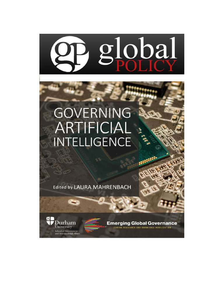Mahrenbach - Governing Artificial Intelligence | PDF | Governance | Artificial Intelligence