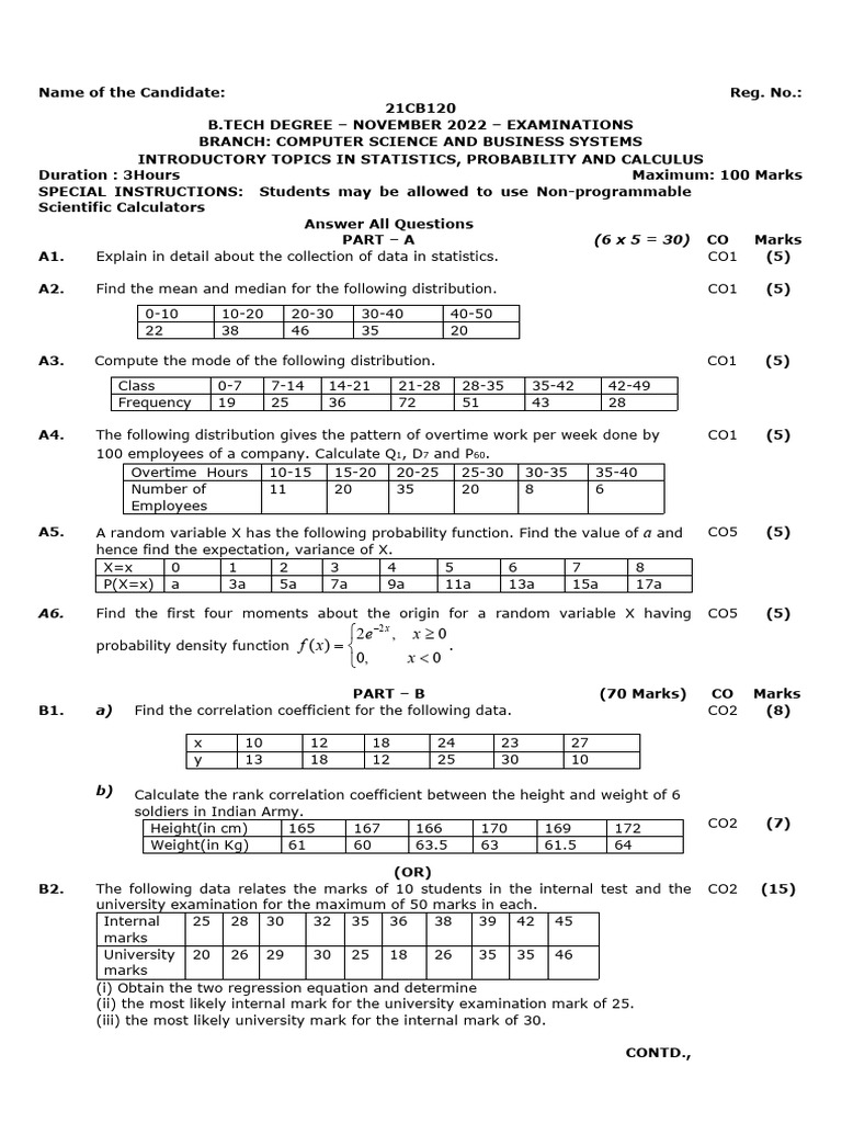 Introductory Topics in Statistics Probability and Calculus | PDF ... Introductory Topics in Statistics Probability and Calculus | PDF ...