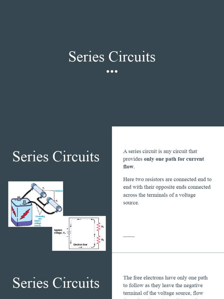 Series Circuits | PDF | Series And Parallel Circuits | Electrical Network