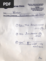 Positive Dengue Test Report Sample | PDF