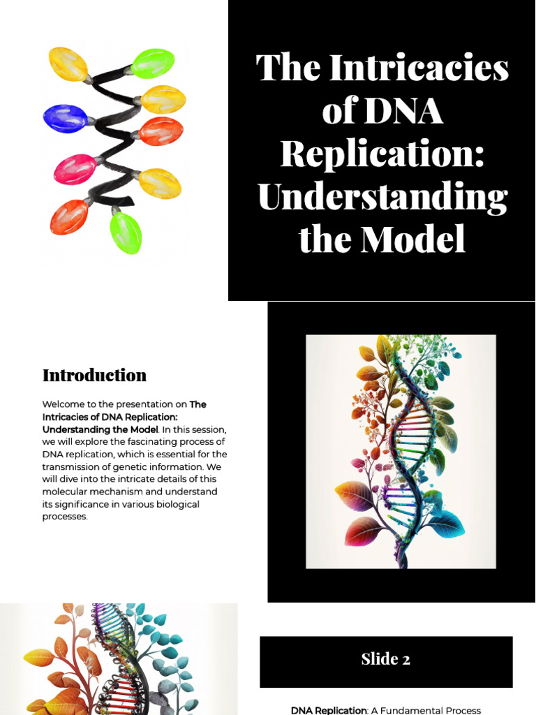 Wepik The Intricacies of Dna Replication Understanding The Model ...