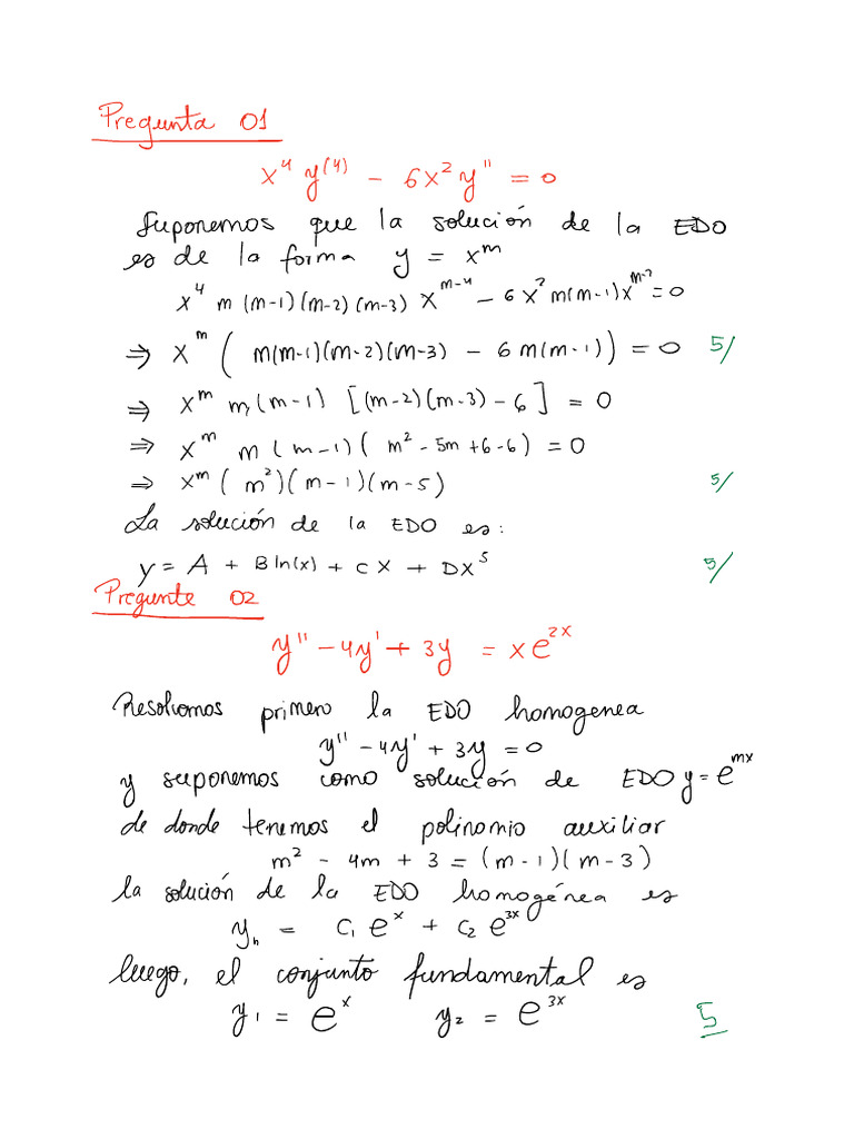 Edo - Examen 2do Bimestre | PDF