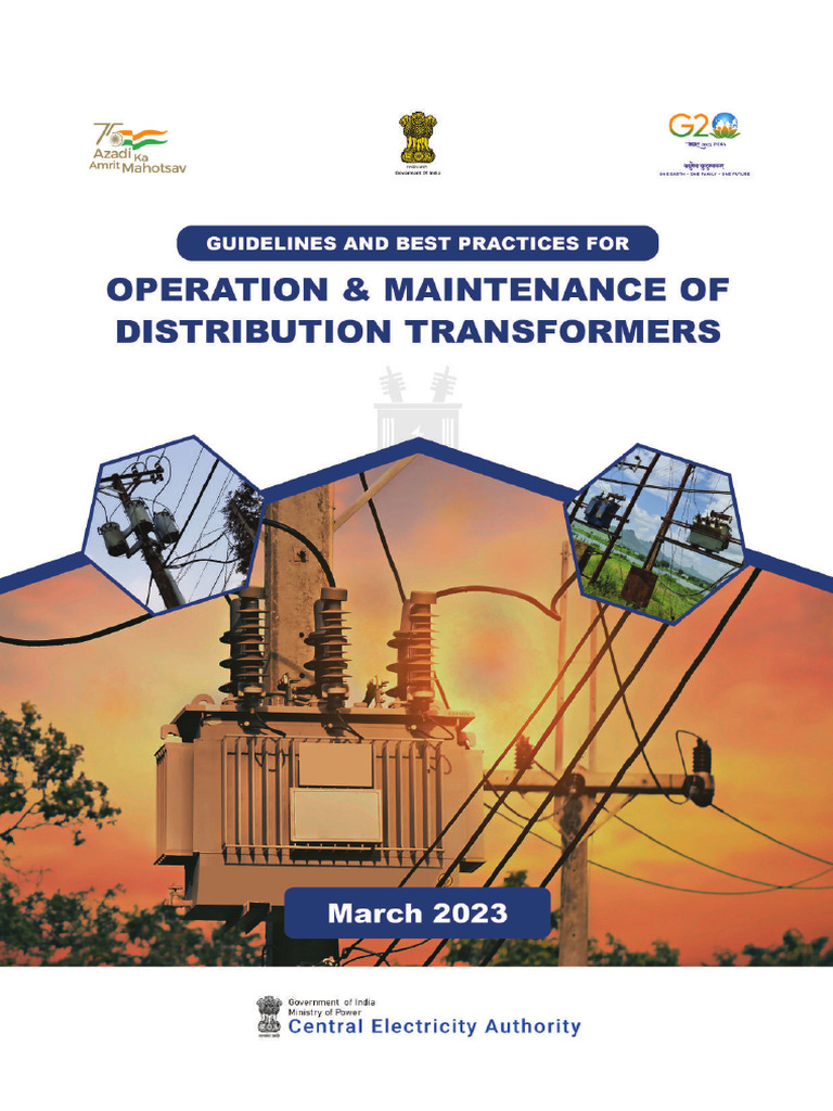 Guidelines For OM of DTs | Download Free PDF | Transformer | Electrical Resistance And Conductance