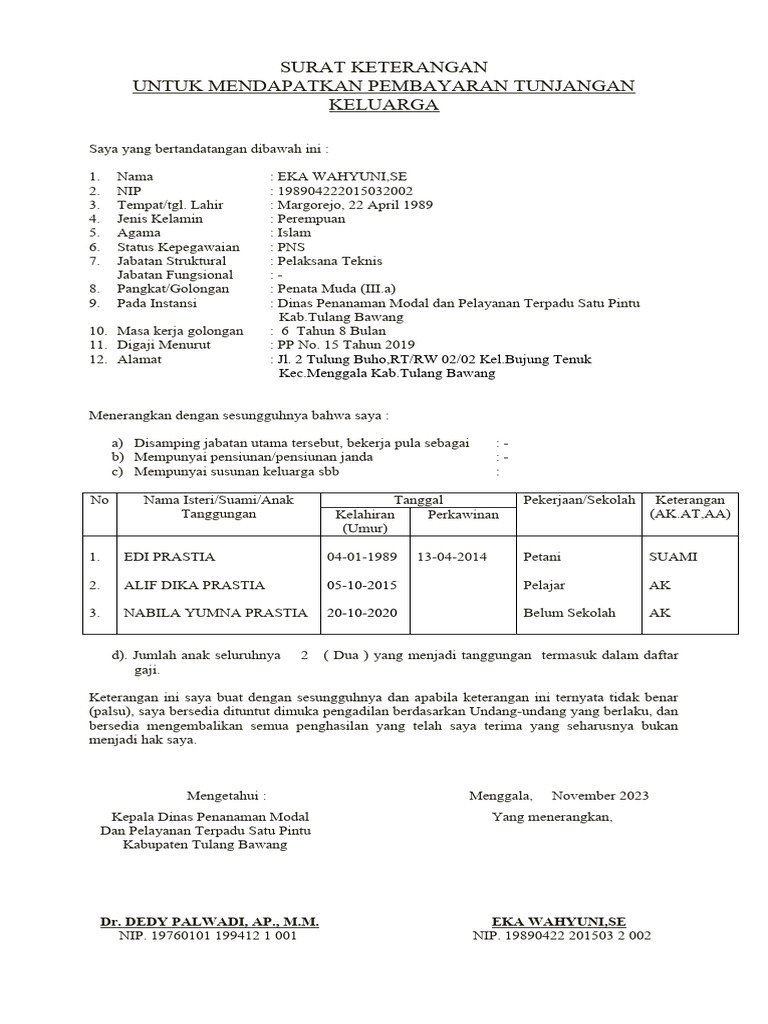 SKP Eka 2023 | PDF | Hukum