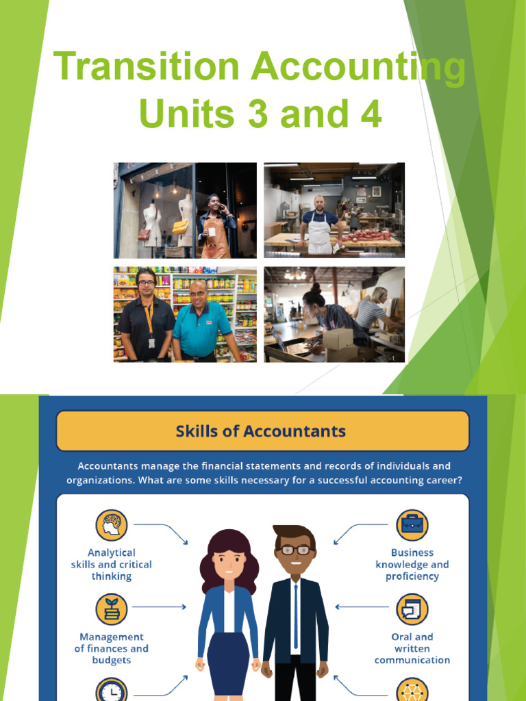 Unit 3 and 4 Transition Accounting | PDF | Equity (Finance) | Expense