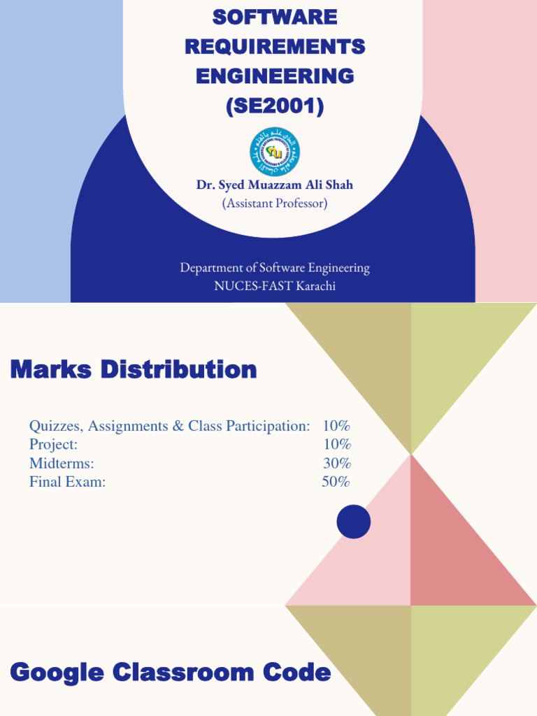 Lecture 01 - Sre - Se2001 (Bse) | PDF | Engineering | Computer Engineering