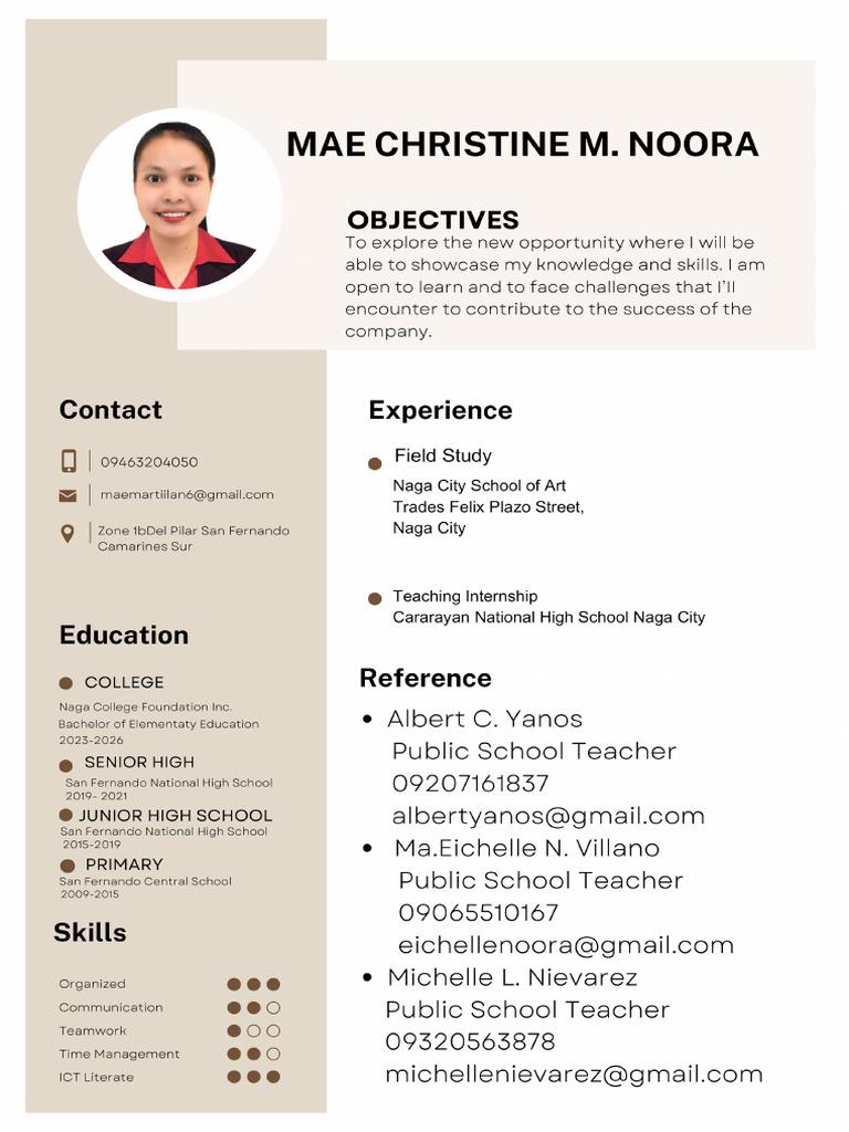 Black White Minimalist CV Resume 1 | PDF