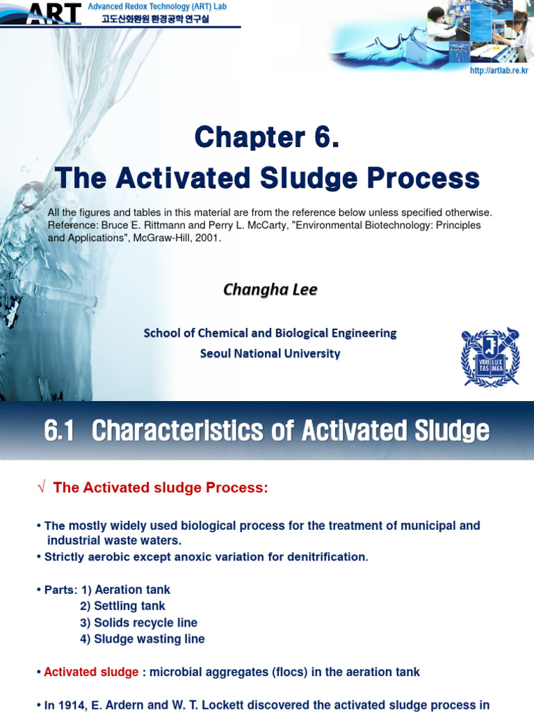 5-The Activated Sludge Process | PDF | Sewage Treatment | Earth Sciences