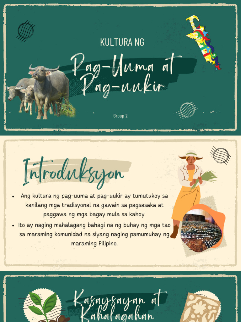 Kultura NG Pag-Uuma at Pag-Uukir | PDF