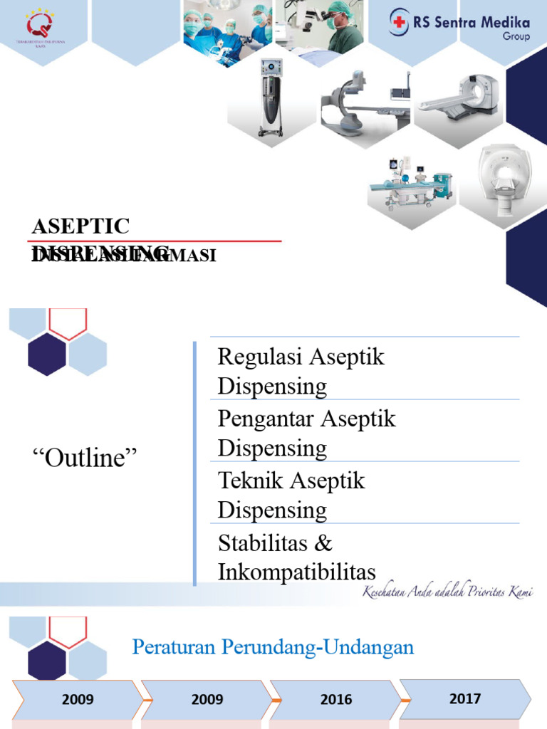 Teknik Aseptik Dispensing di Farmasi | PDF
