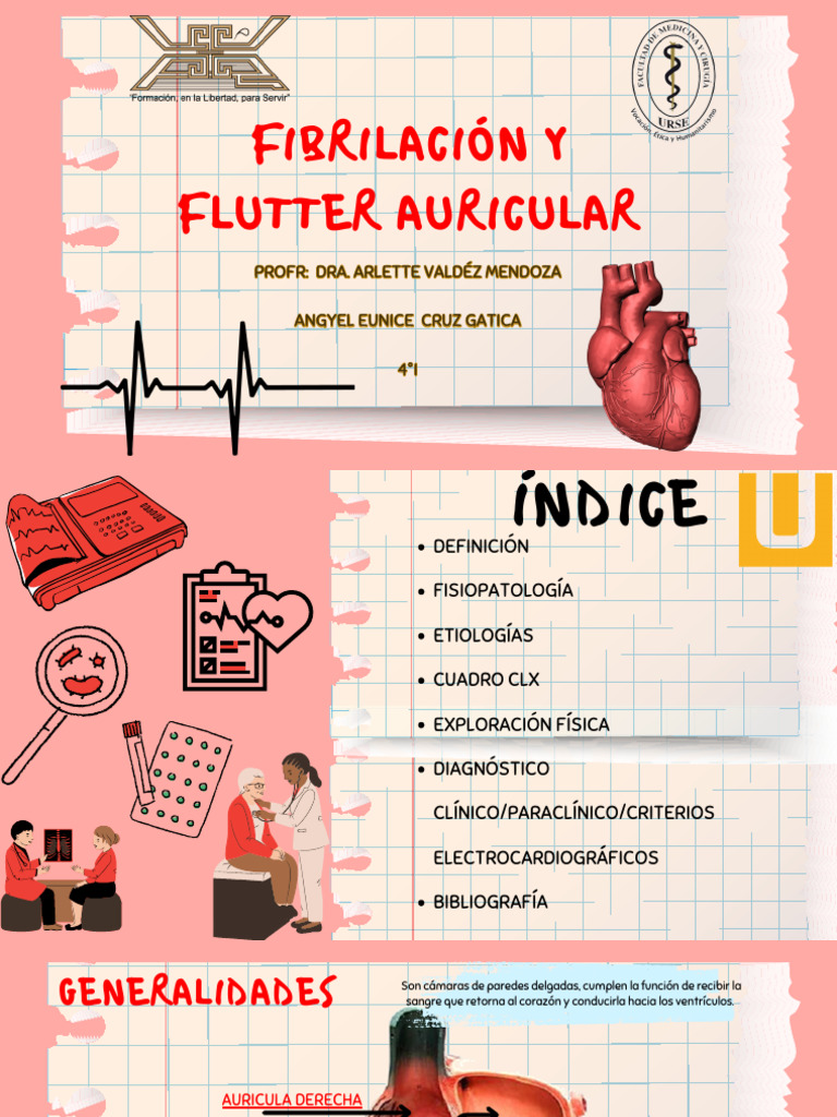 Fibrilación y Flutter Auricular: Guía Clínica | PDF | Corazón ...