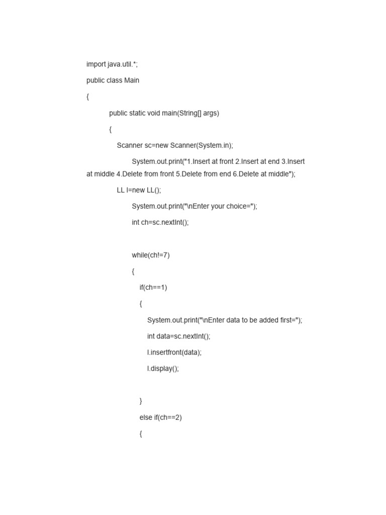 Linked List | PDF | Computer Programming | Computing Linked List | PDF | Computer Programming | Computing