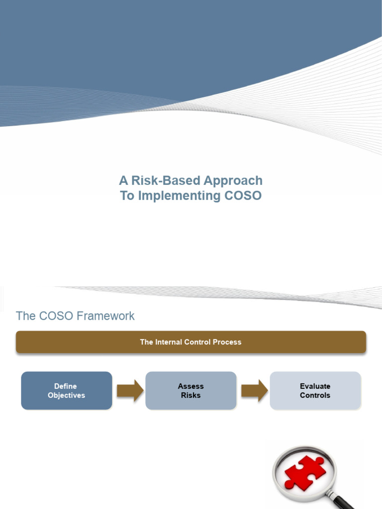 COSO Implementation A Risk Based Approach | PDF | Risk | Risk Management