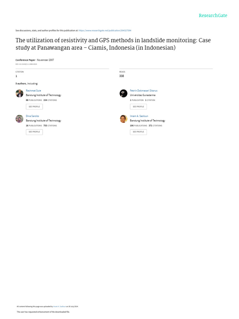 Land Slide Monitoring System | PDF | Global Positioning System ...