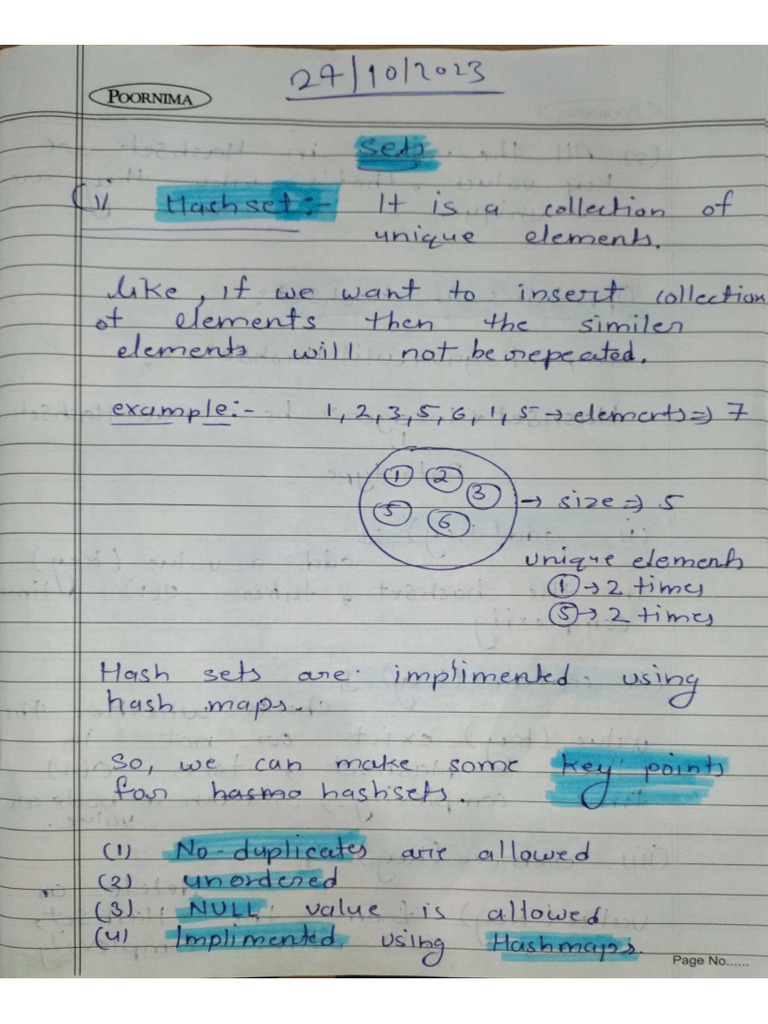 HashSet For DSA Students | PDF