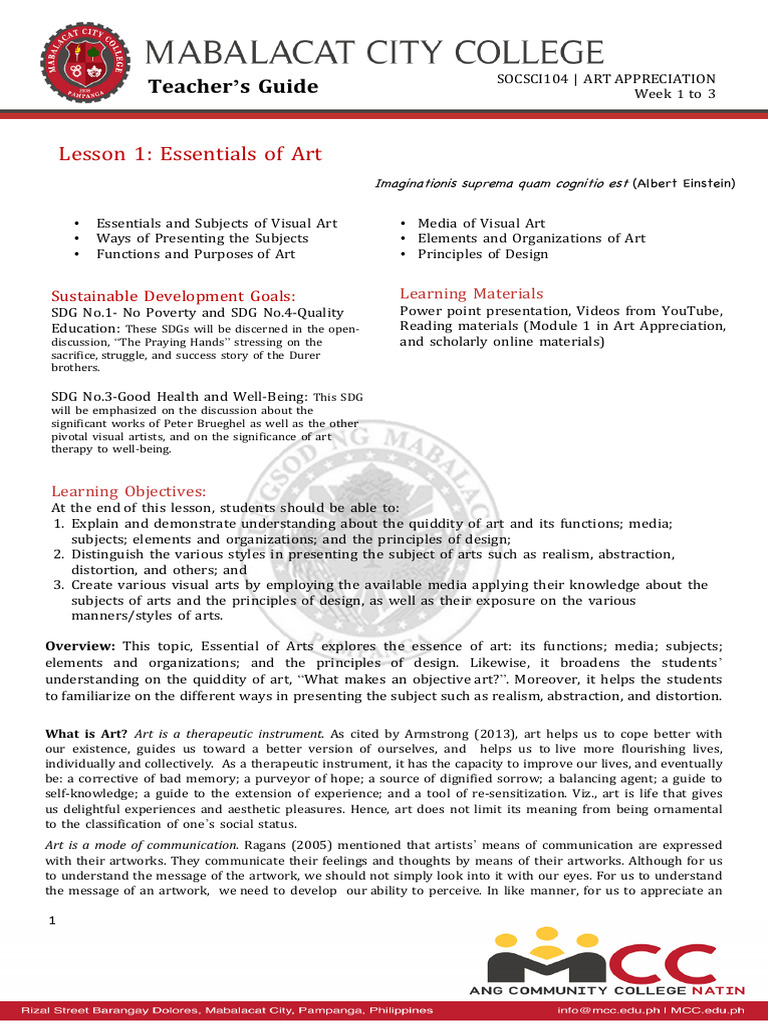 Essentials of Art for College Students | PDF | Sculpture | Paintings