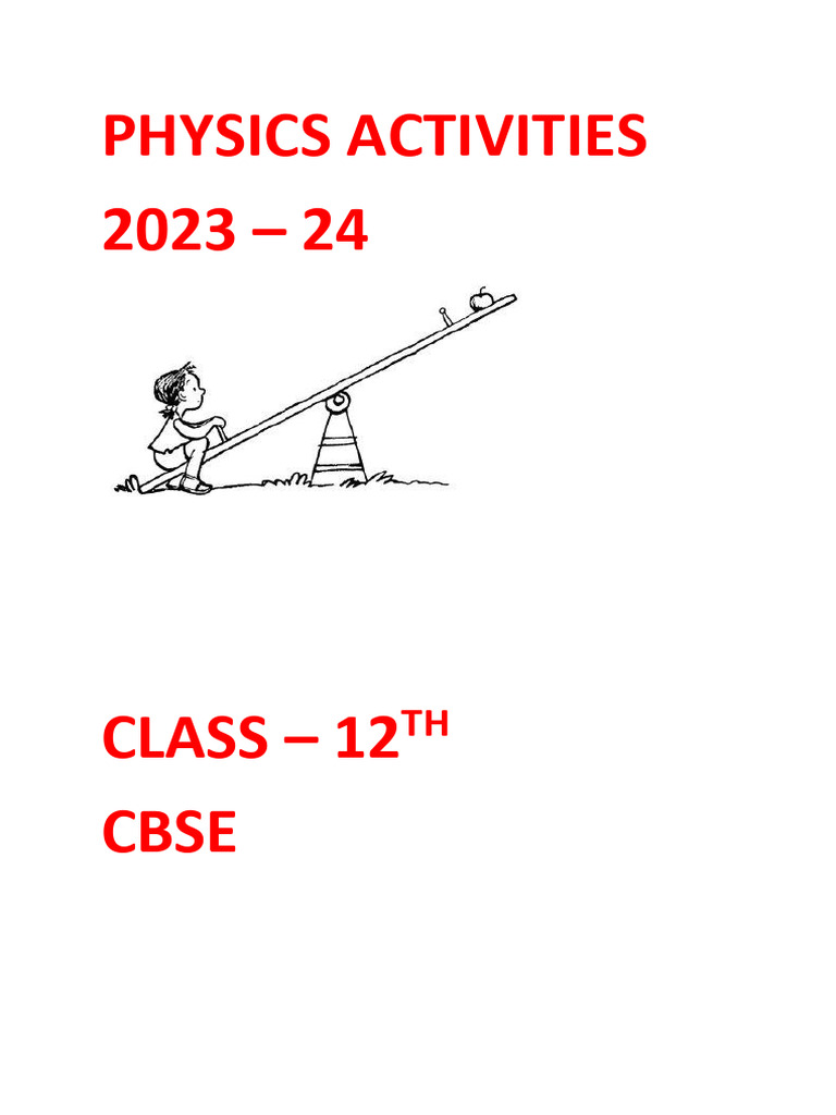 Physics Activities | PDF | Series And Parallel Circuits | Resistor
