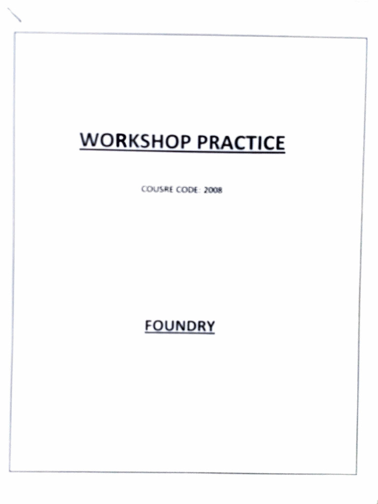 Foundry Pdf Foundry Porosity