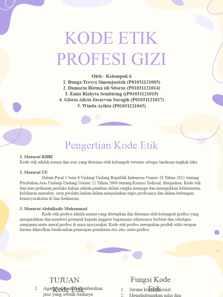 Kel 6 Kode Etik Profesi-1 | PDF