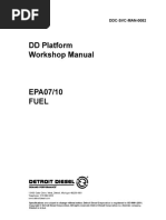 DD15 Fuel System Overview and Diagrams | PDF | Fuel Injection | Valve