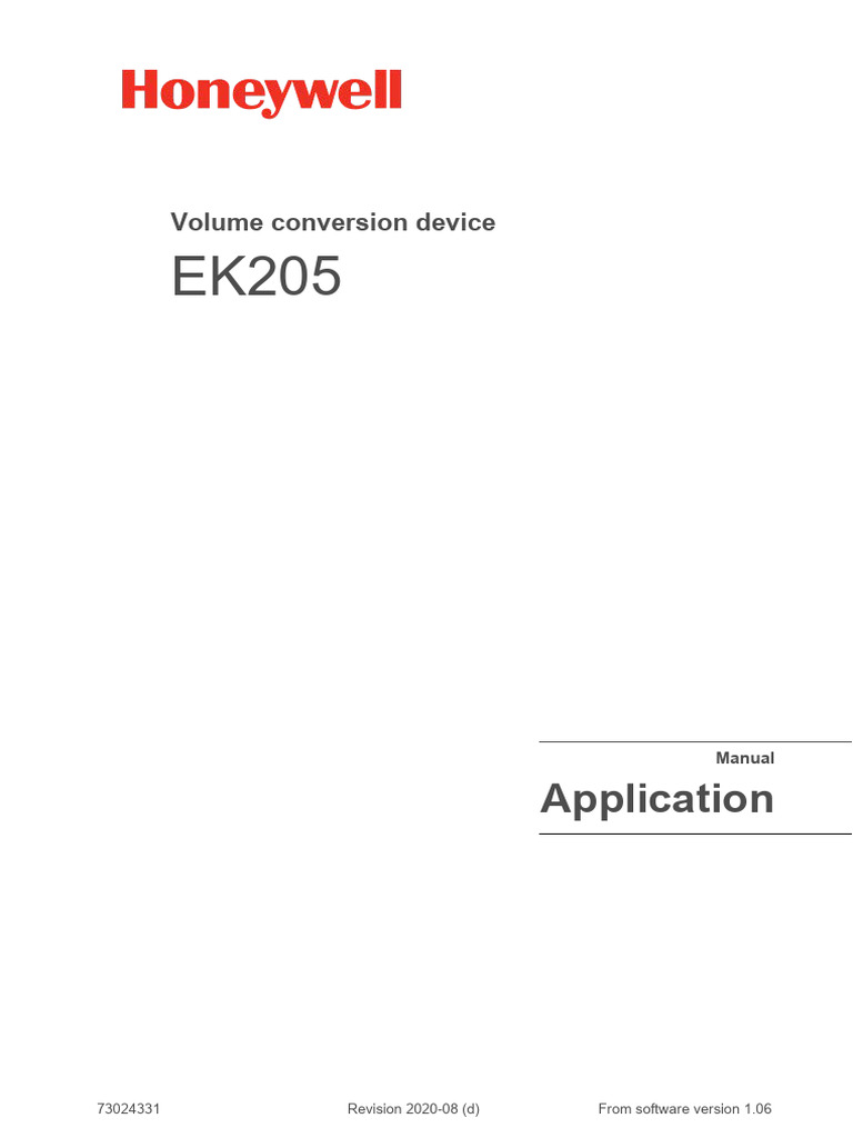 EK205 Application-Manual en | PDF | Pressure Measurement | Pressure