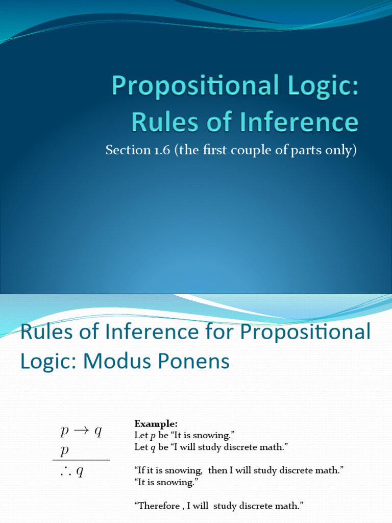 csc447 ln005 | PDF | Argument | Logical Consequence