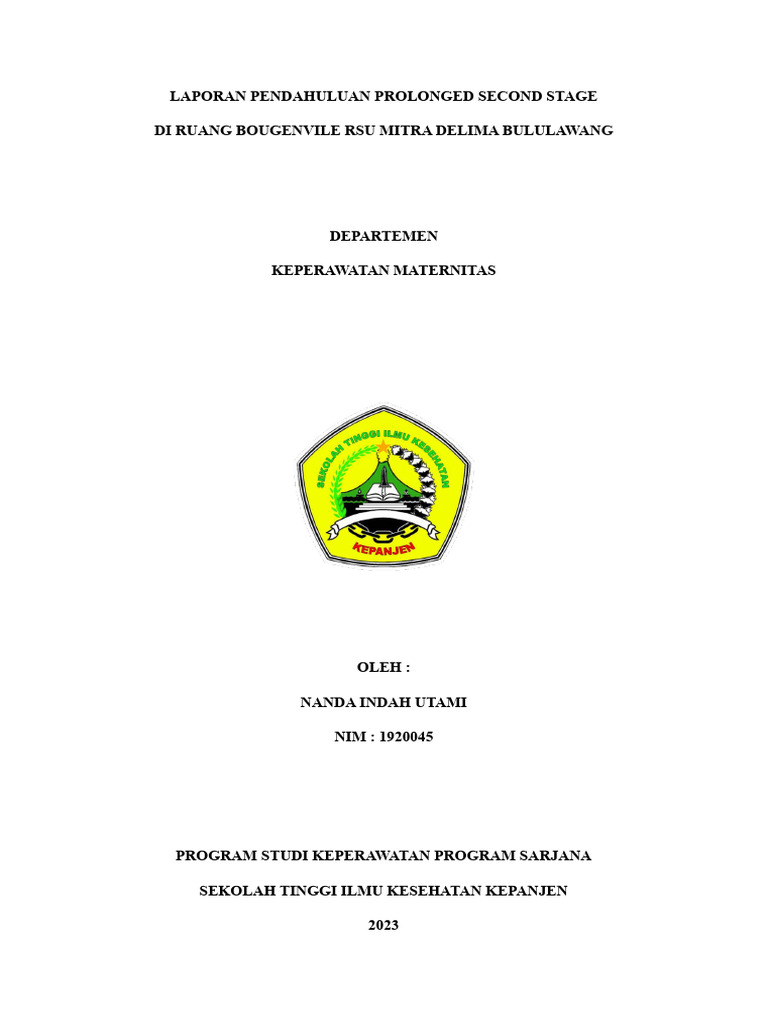 Prolonged Second Stage of Labor Analysis | PDF | Pengembangan Diri ...