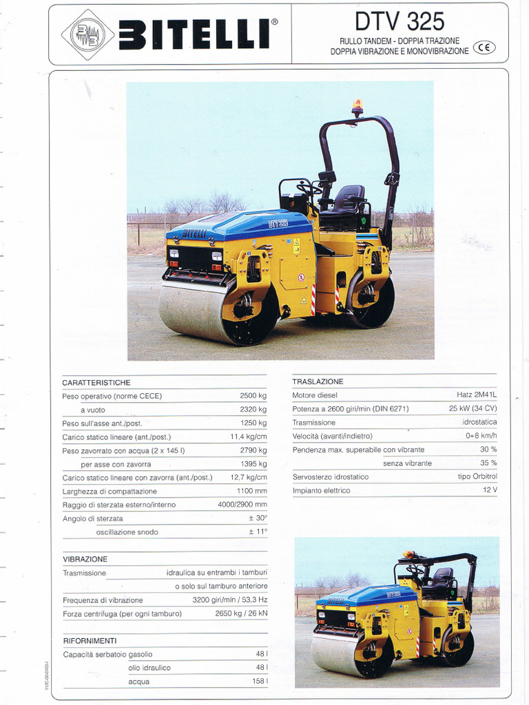 Bitelli DTV325 - Ita | PDF
