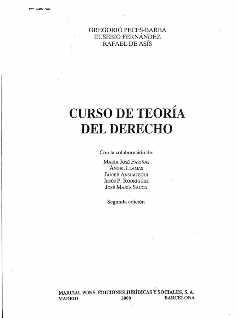 01 - Peces Barba Lecc01 | PDF