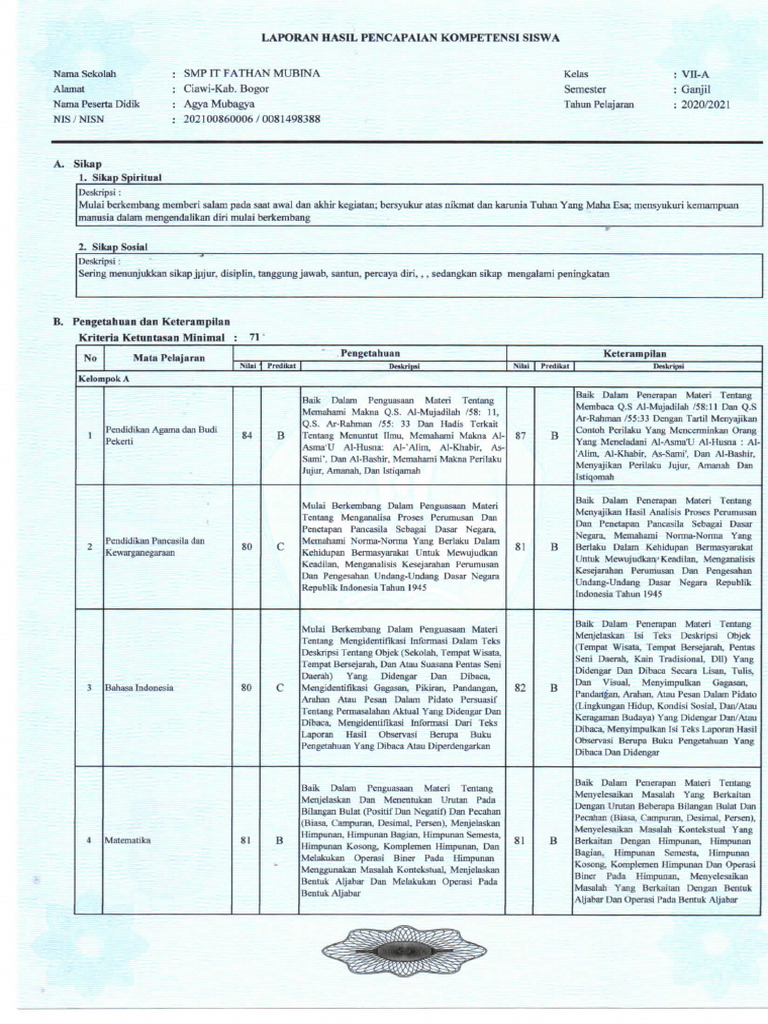 Raport Semester 1 | PDF