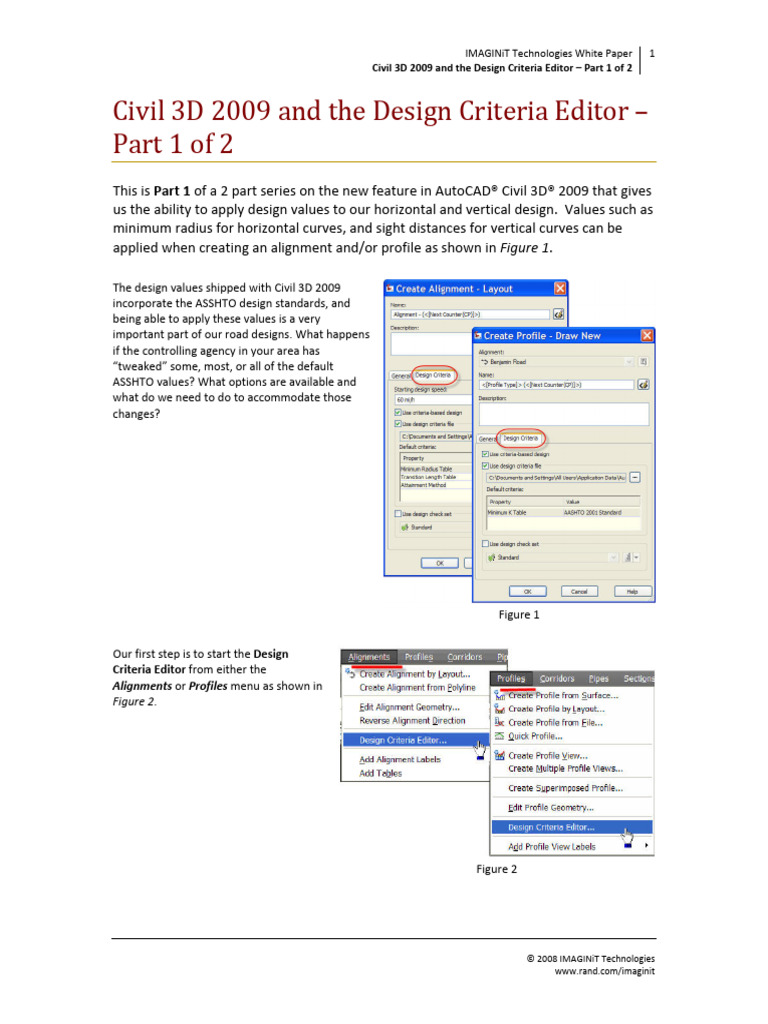 Design Criteria Editor - Part 1 | PDF | Tangent | Slope