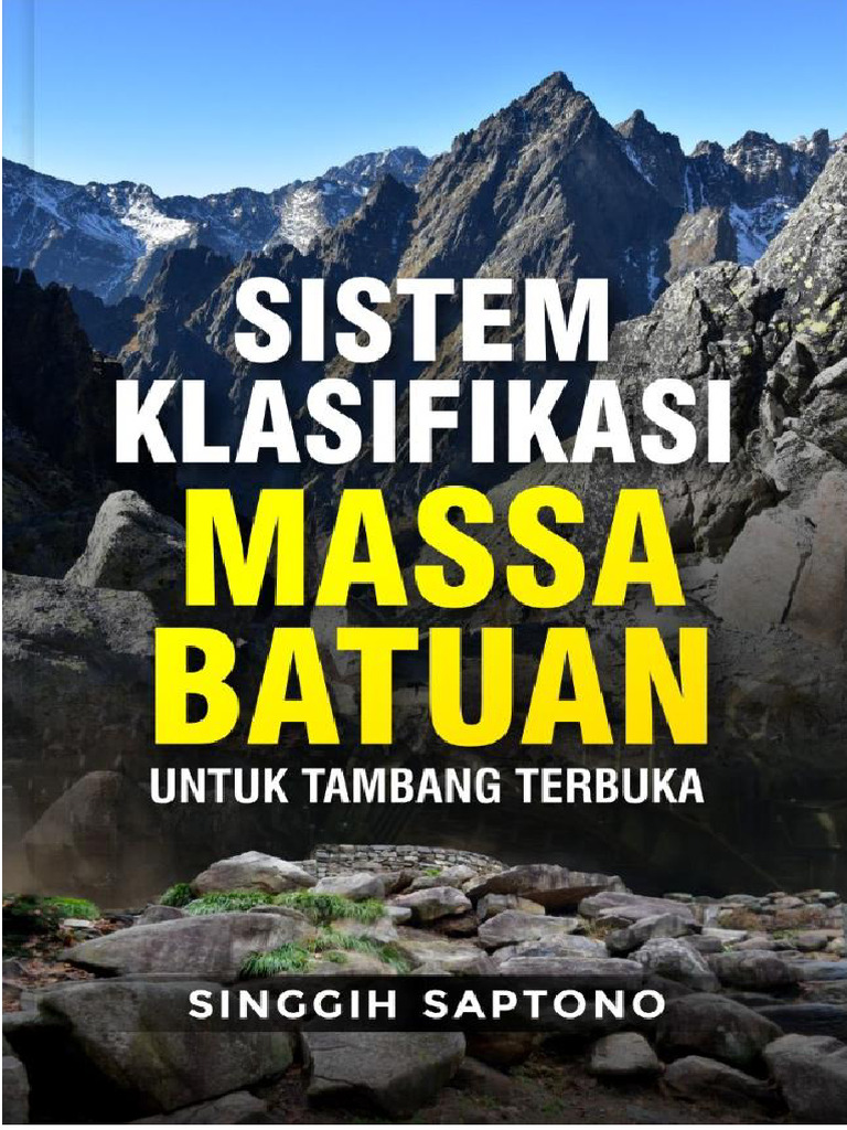 Klasifikasi Massa Batuan - DR Singgih Saptono | PDF