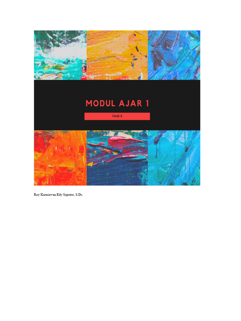 Modul Ajar | PDF | Karier & Perkembangan