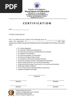 Certificate of Undertaking | PDF