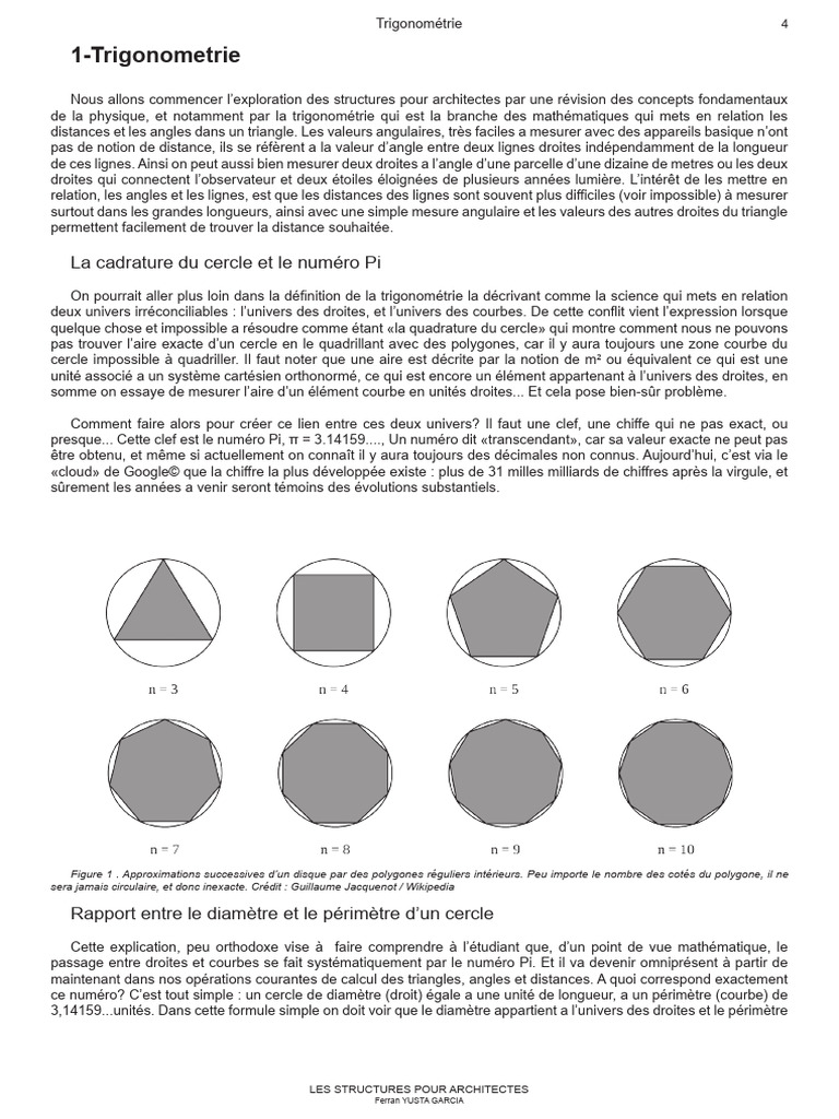 Cours 1 Trigo-Vecteurs-Forces Et Moments | PDF | Fonction ...