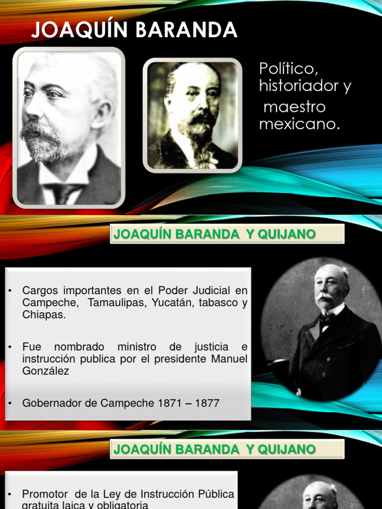 Joaquin Baranda | PDF | Historia | Ciencias sociales