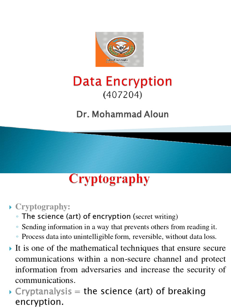 ZCh1 Introduction To Cryptography | PDF | Computers