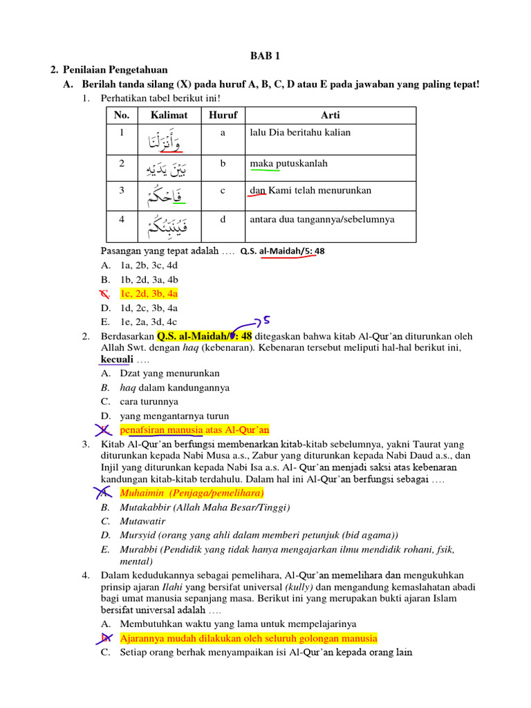AAS PAI Koreksi DImas | PDF