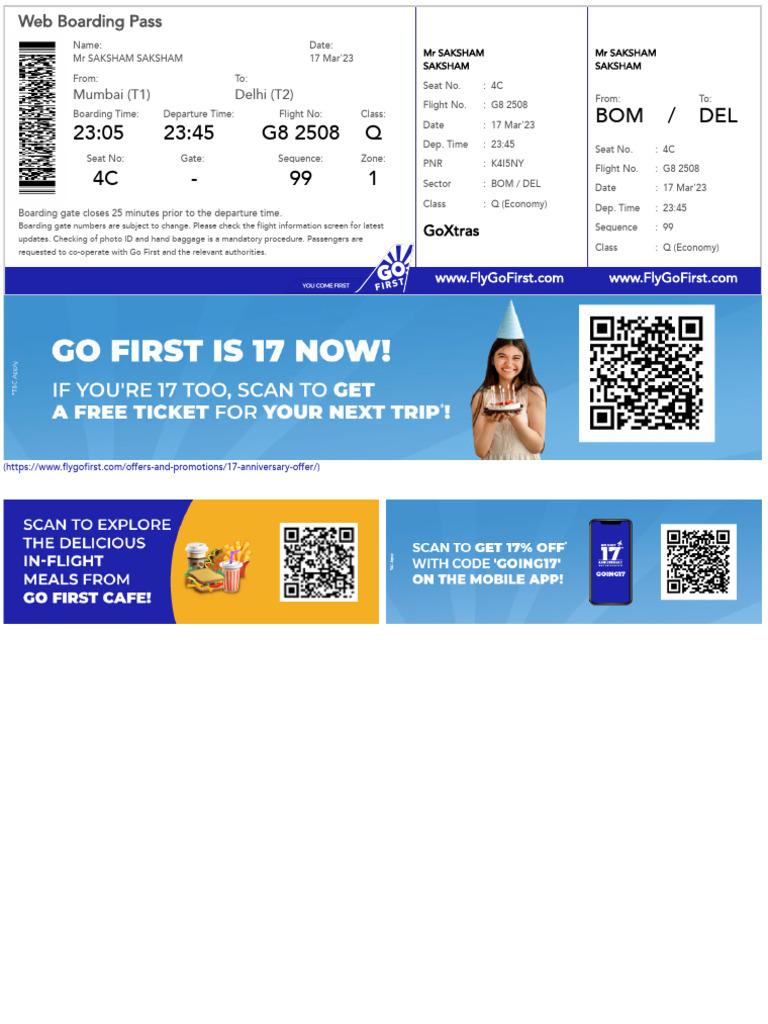 Boarding Pass 2 | PDF | Aviation | Transport