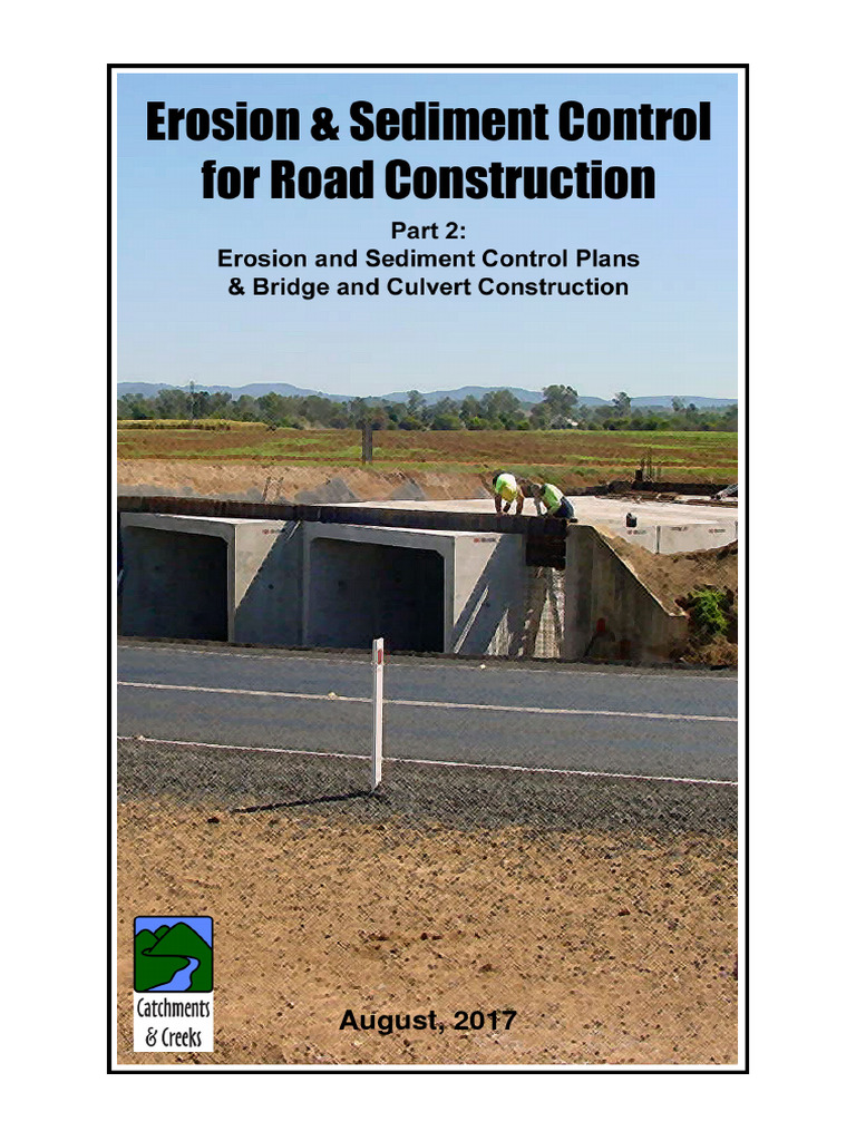 ESC Field Guide For Road Construction | PDF | Drainage Basin | Road