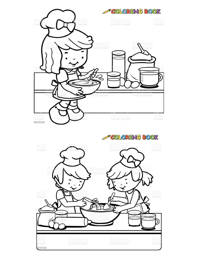 Mewarnai Masak-Masak 2 | PDF