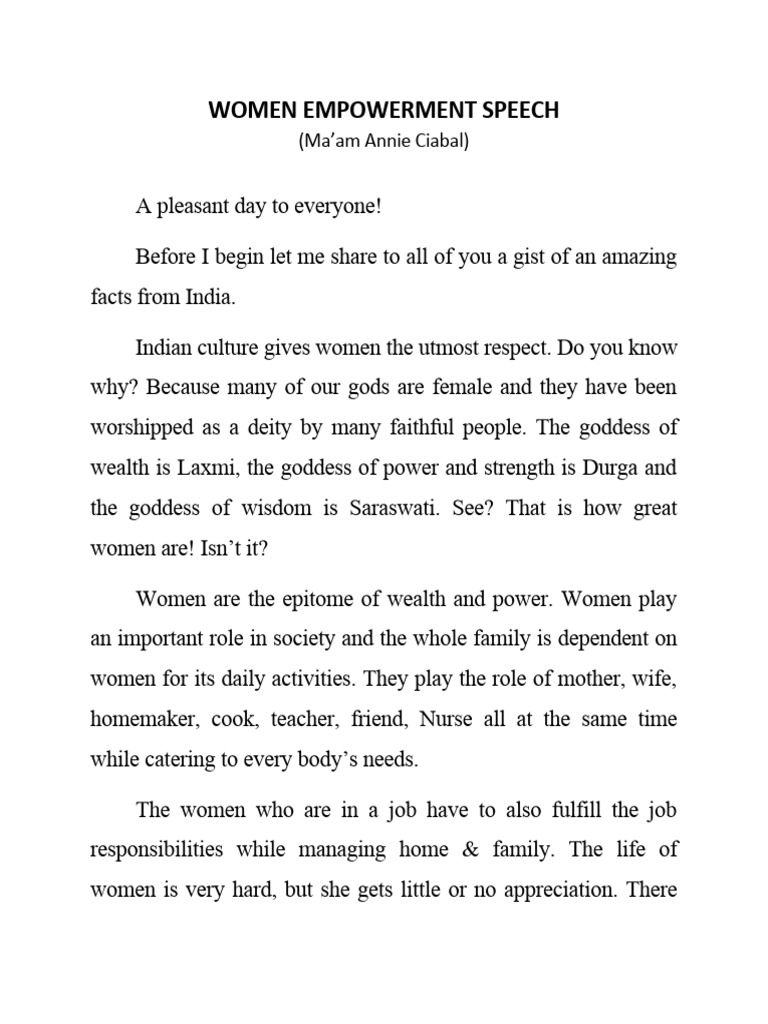 Women Empowerment and Gender Equality | PDF | Empowerment | Aggression