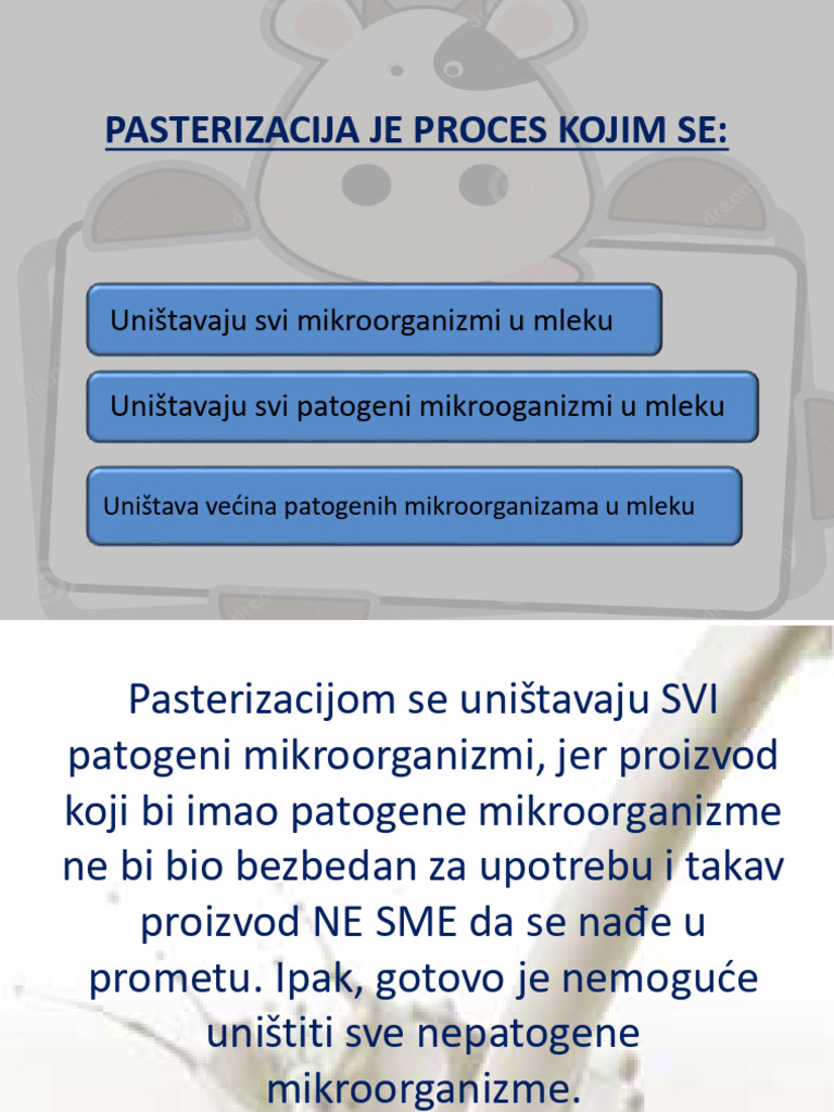 02 Храна као средина за размножавање микроорганизама млеко и производи