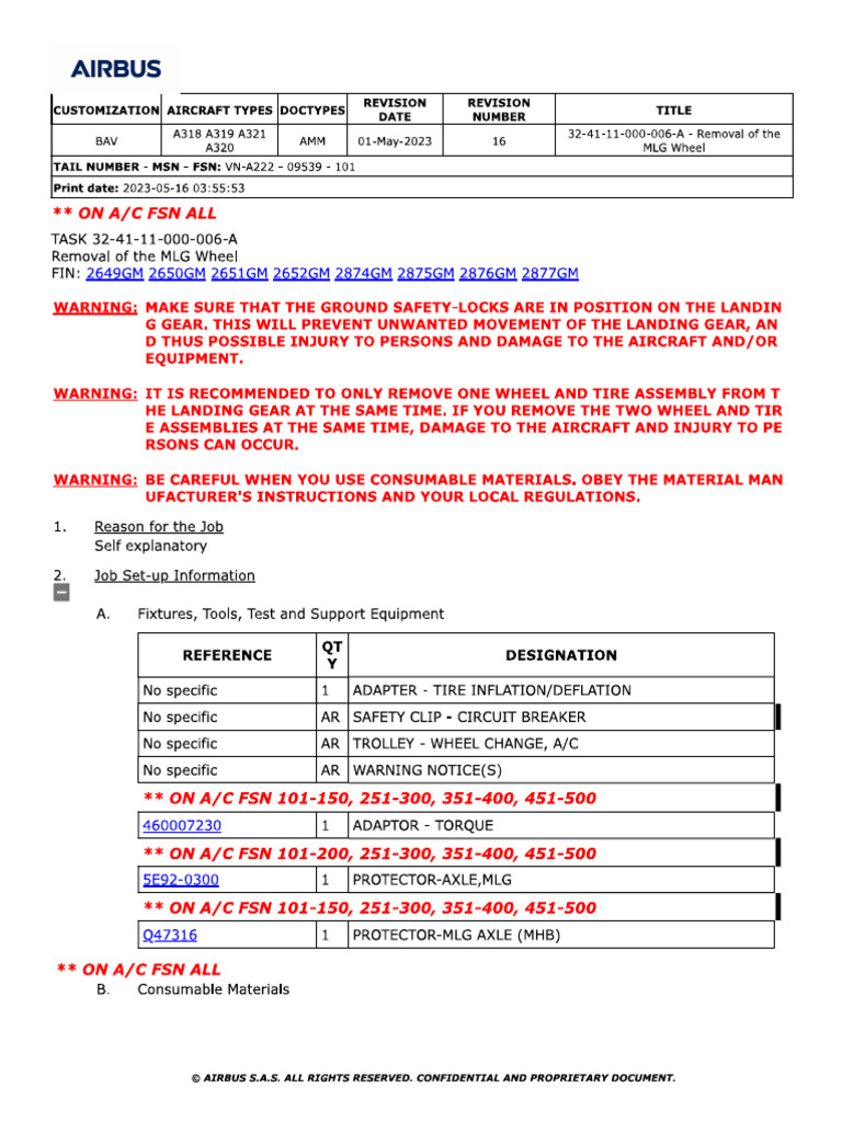 Removal of The MLG Wheel | PDF