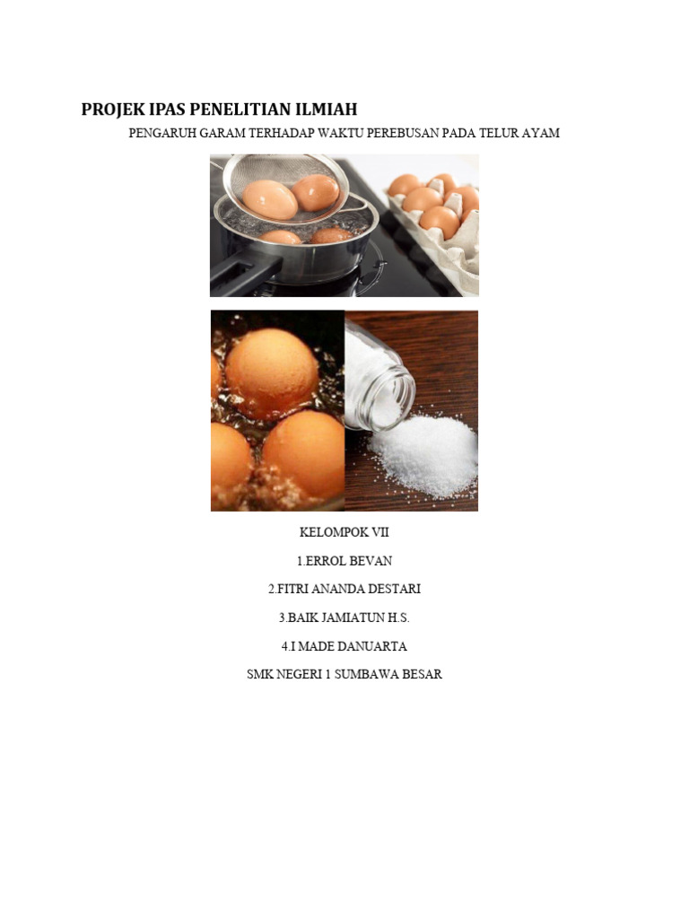 Projek Ipas Pen | PDF
