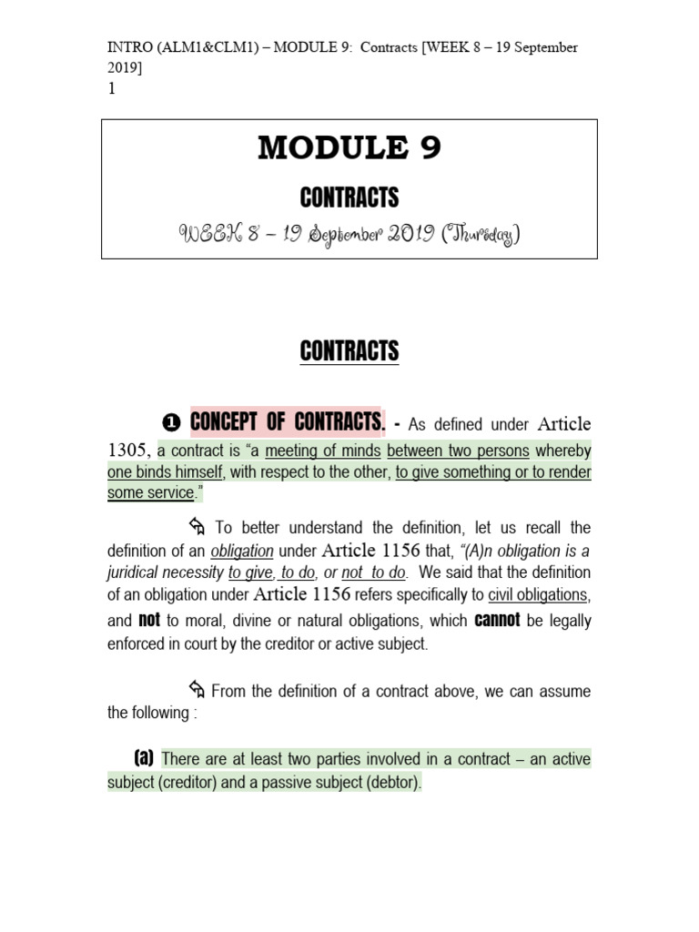 Mod9 (Itl) | PDF | Lease | Loans