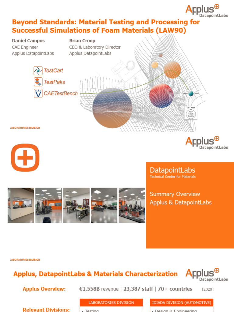 OpenRadioss Users' Day 2023 - Long | PDF | Viscoelasticity | Young's ...