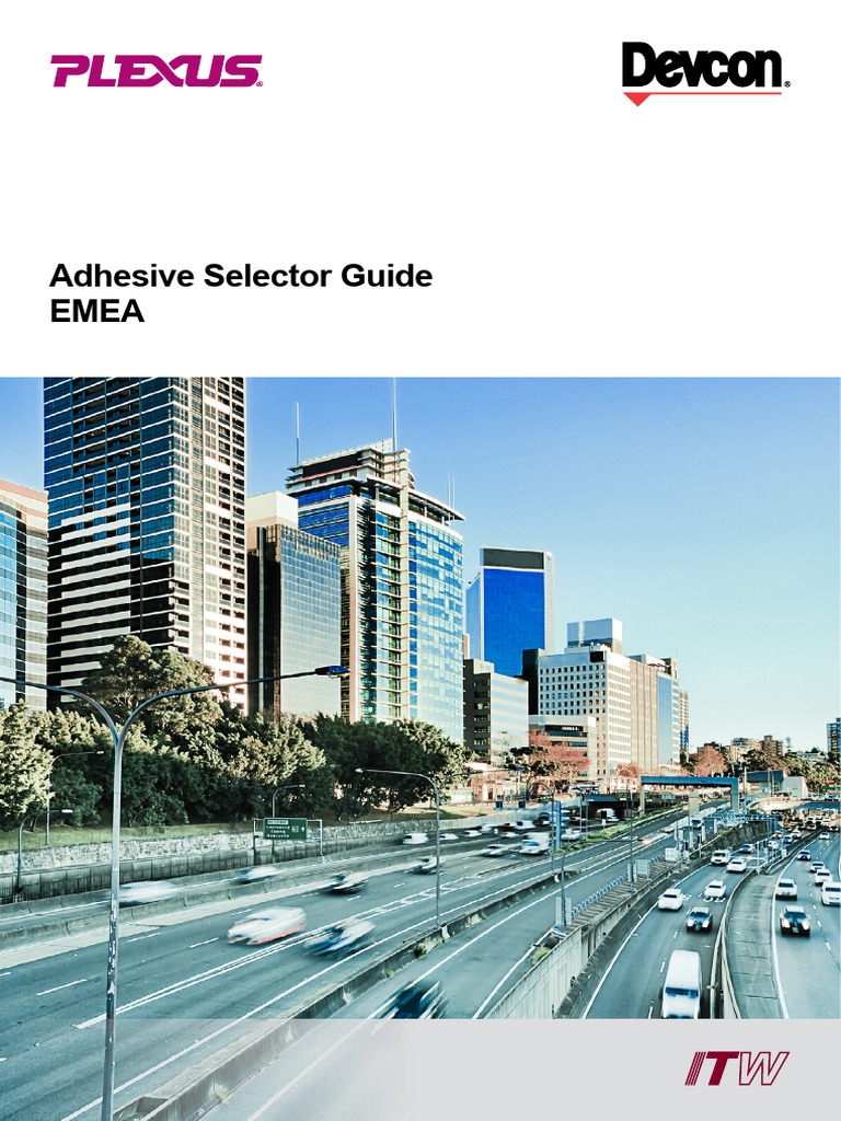 Plexus Selector Chart EMEA | PDF | Adhesive | Composite Material