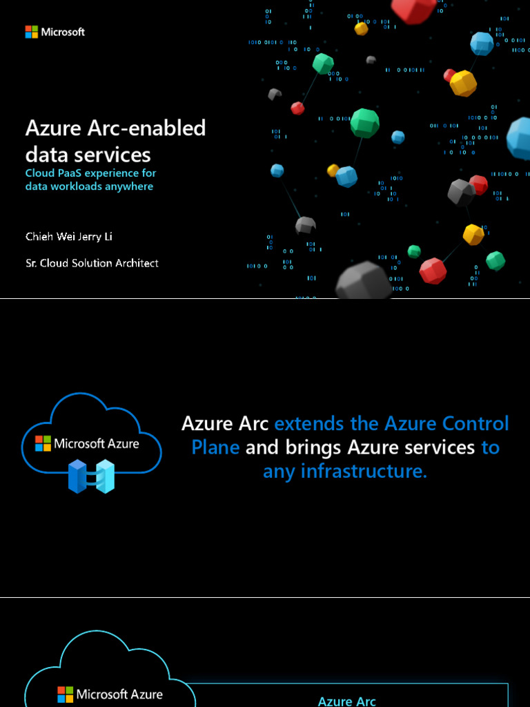 Azure Arc Data Services Architecture | Download Free PDF | Microsoft Azure | Cloud Computing