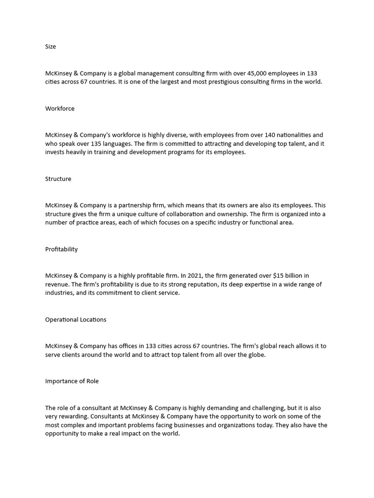 Mckinsey Content Pdf